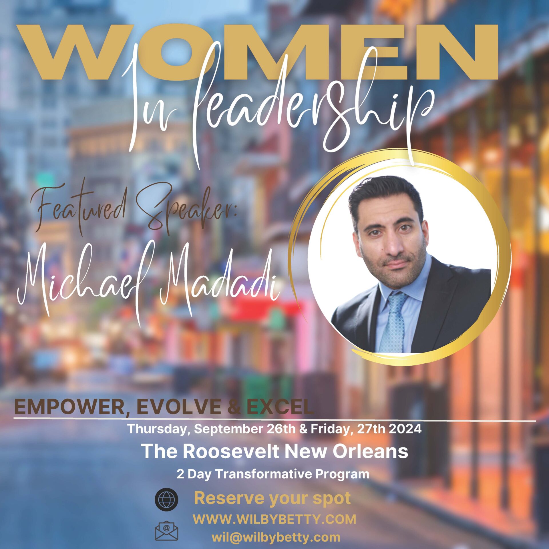 Women in Leadership Speaker: Michael Madadi | BD&J, PC | California ...